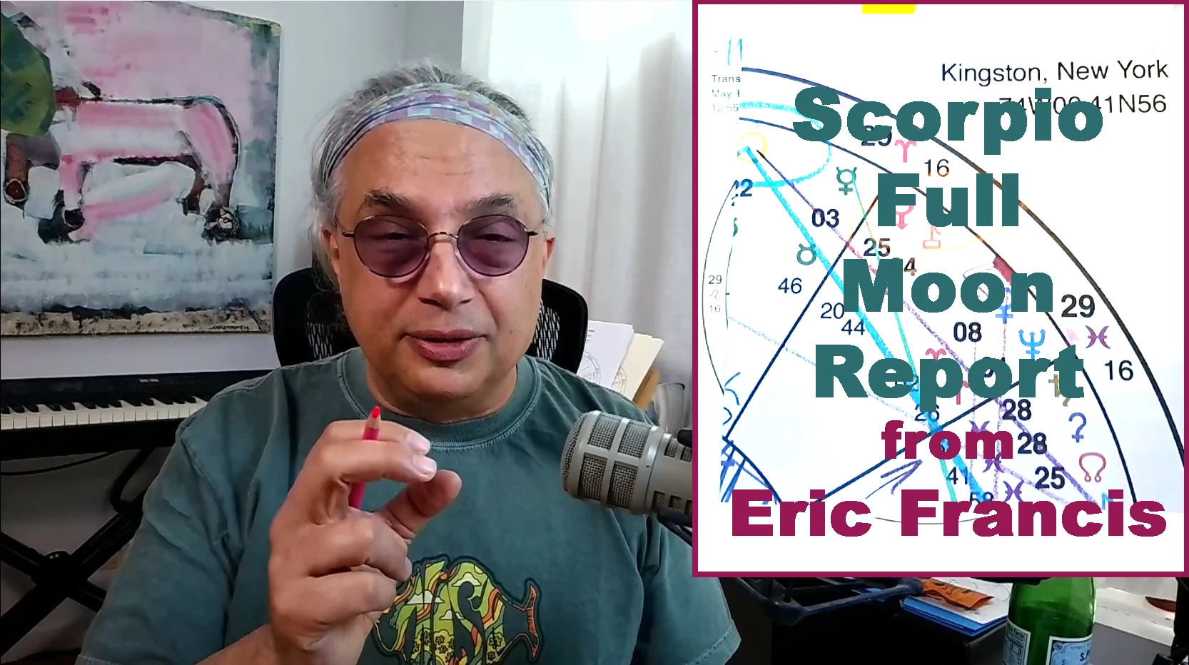 Scorpio Full Moon Report by Eric Francis