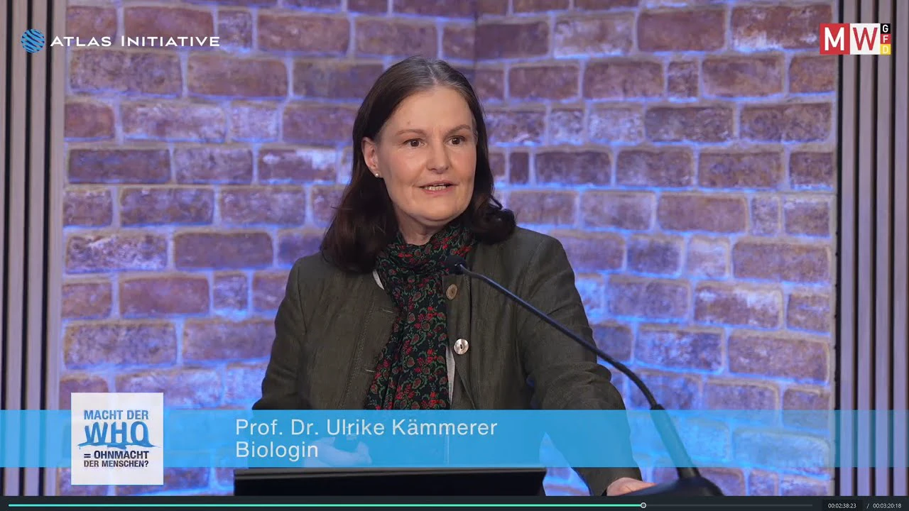 Münchner WHO-Symposium: Prof. Ulrike Kämmerer zu den Risiken der modRNA ...