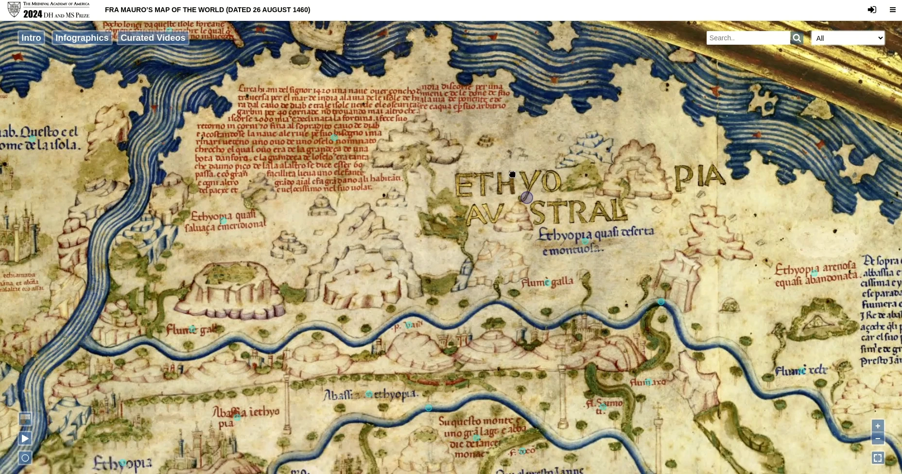FRA MAURO’S MAP OF THE WORLD (DATED 26 AUGUST 1460)