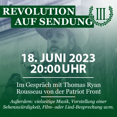 „Revolution auf Sendung“ #054 – Im Gespräch mit Thomas Ryan Rousseau ...