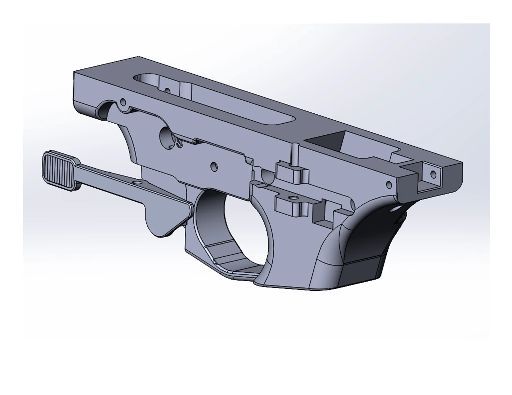 FGC9-MKII Lower and Mag Release Lever Remix