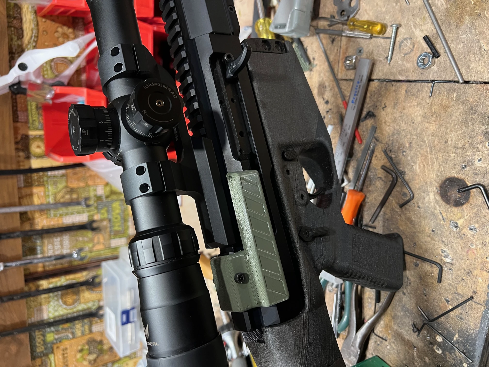 BCA side charge 308 deflector