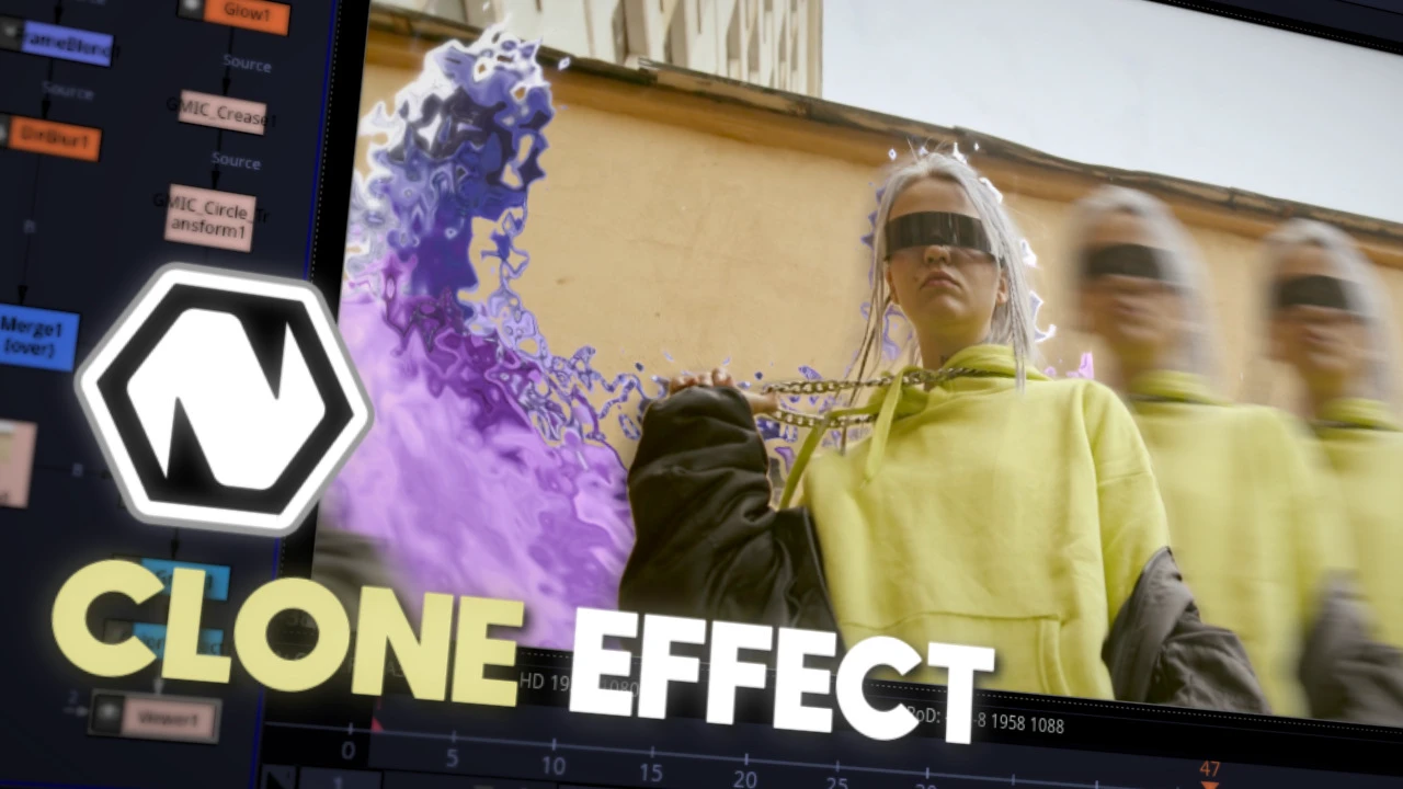 Natron | Mercury Clone Slide Effect Tutorial