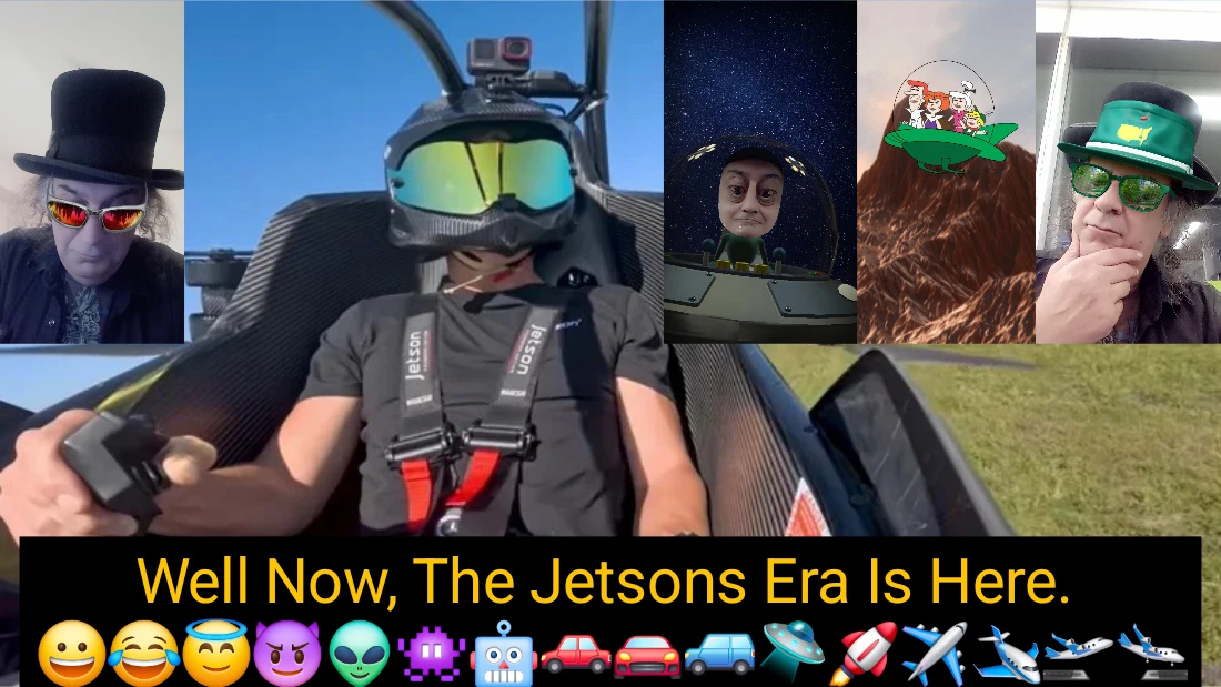 There Is Now The Jetsons Vehicle Being Made. 😀😂😇😈👽👾🤖🚗🚘🚙🛸🚀 ️🛩🛫🛬