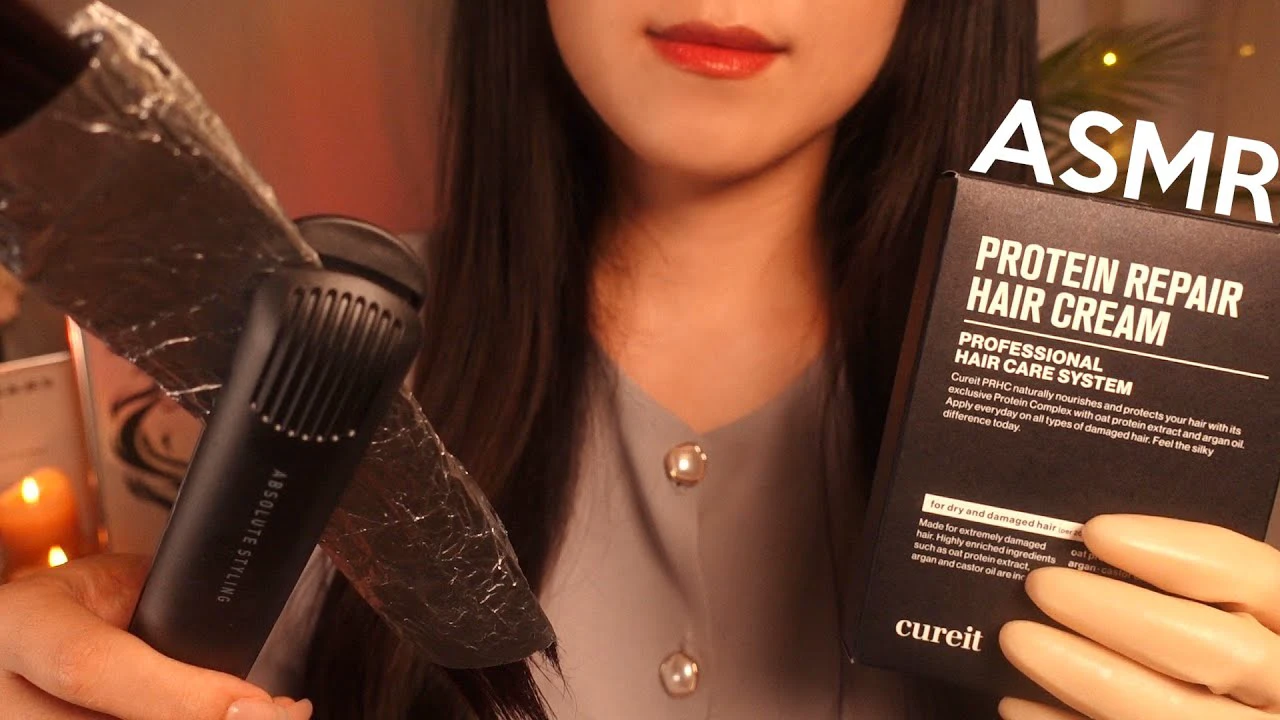 Adora ASMR - Special Heat Treatment for Damaged Hair Protein Repair ...