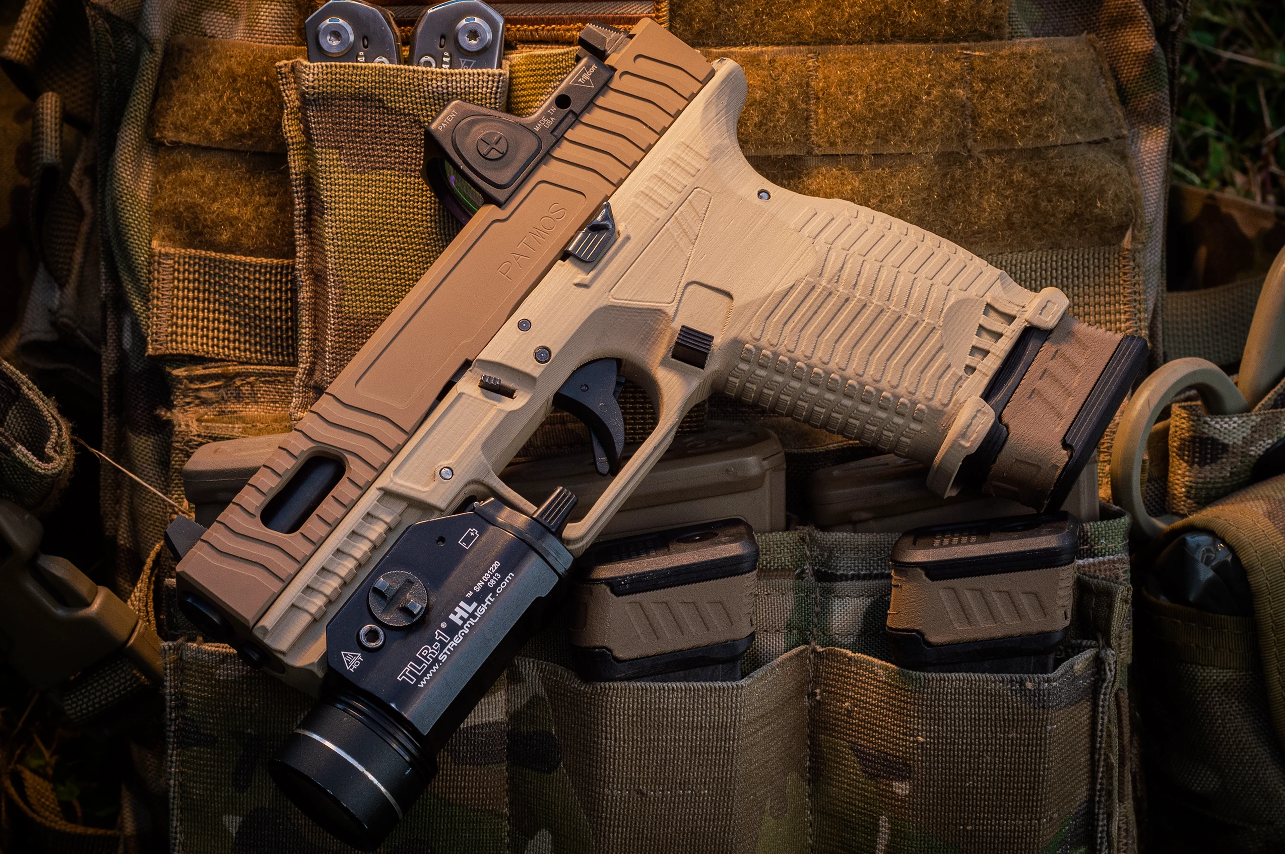 KM3 Glock 19 Frame, JSD Comp People's Champ - STEP for remix