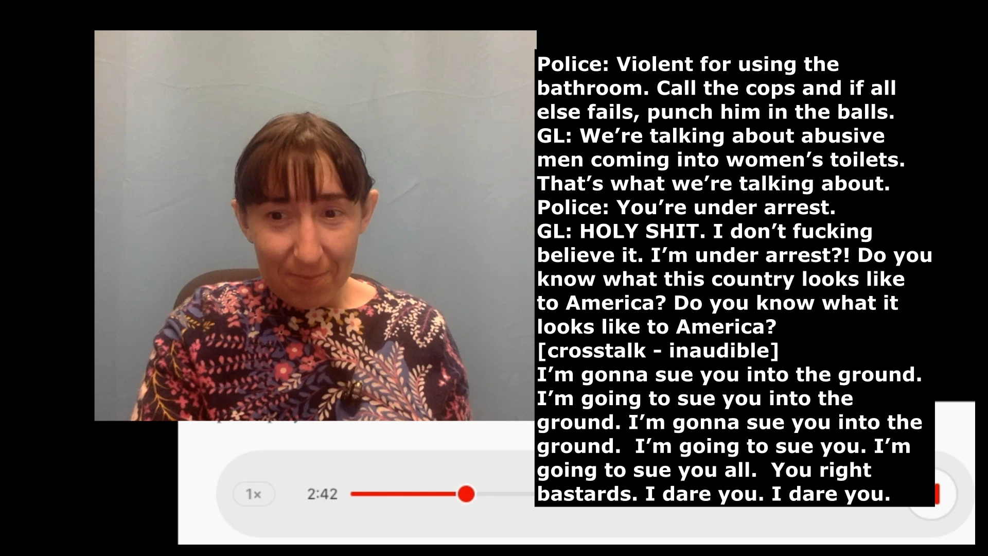 ExReax: Graham Linehan's Arrest Audio