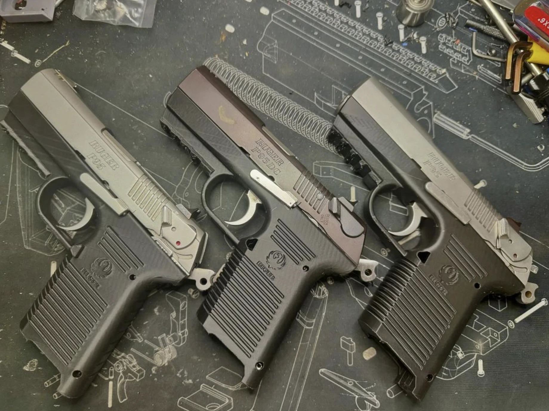 The People's Ruger - 3D Printable P95 Frame