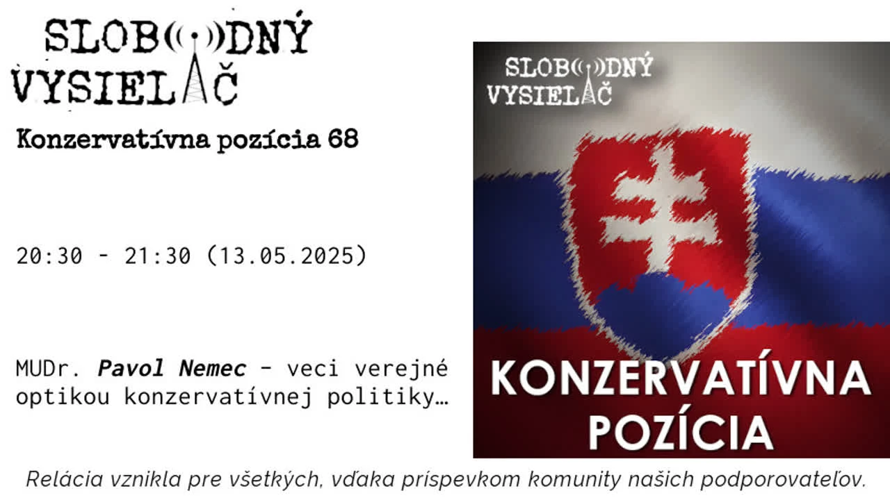 Konzervatívna pozícia 68